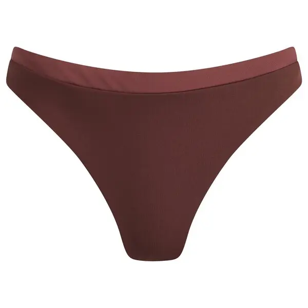 TALA Cheeky Brief Bikini Bottom - Deep Rust
