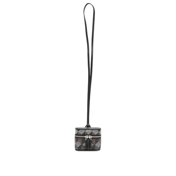 AU DEPART Mini Pouch Charm - Black