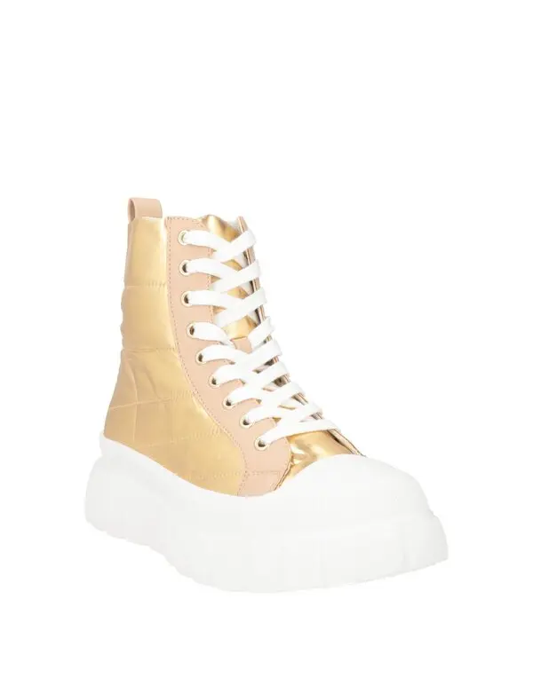 CAFÈNOIR Lace-up Flatform Ankle Boots