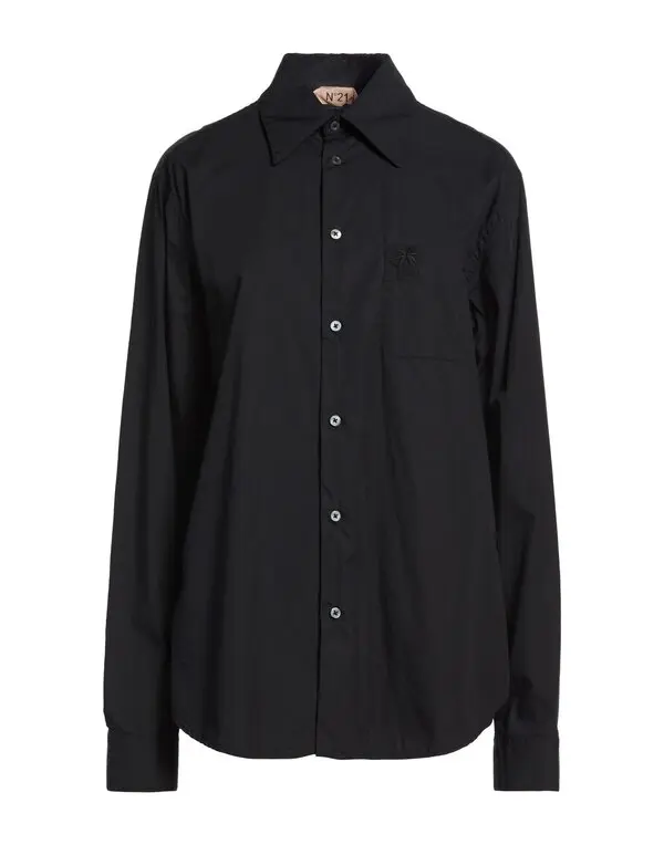 N°21 Cotton Embroidered Logo Shirt