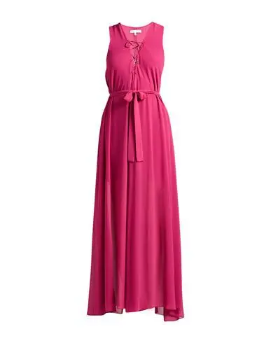 Patrizia Pepe Maxi Dress Fuchsia Size Polyester - Pink