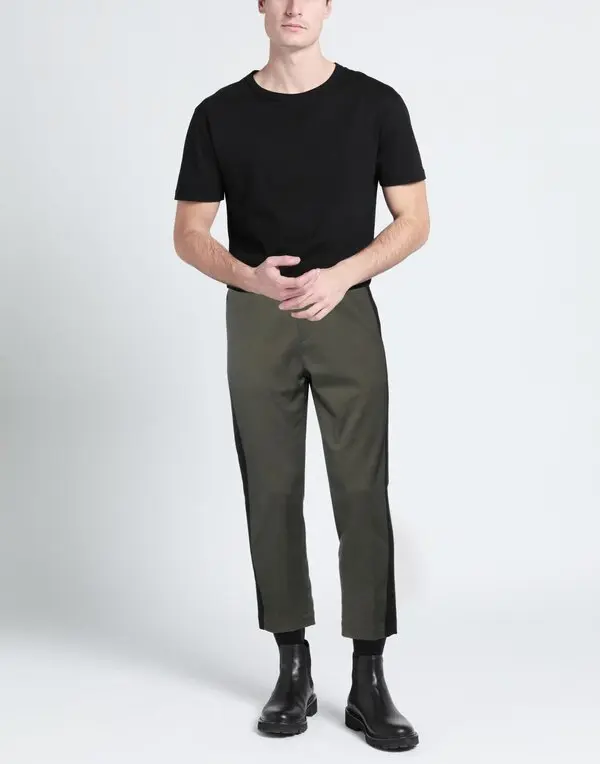 PAOLO PECORA Cotton And Elastane Tapered Leg Pants