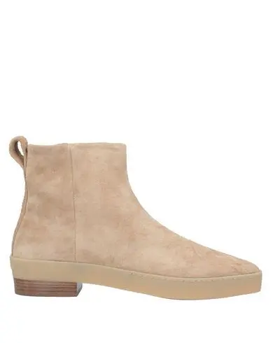 Fear Of God Soft Leather Ankle Boots - Beige
