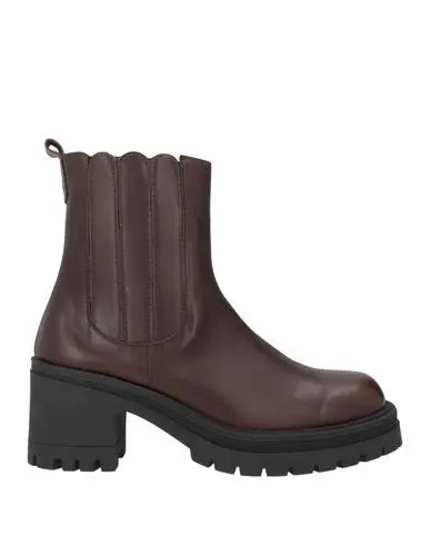 CAFÈNOIR Chocolate Leather Chelsea Boots
