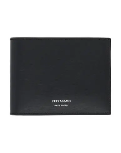 FERRAGAMO Wallet Calfskin - Black