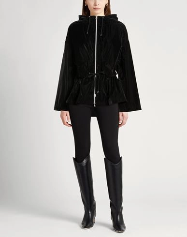 Herno Hooded Zip-up Polyamide Windbreaker With Drawstring Waist