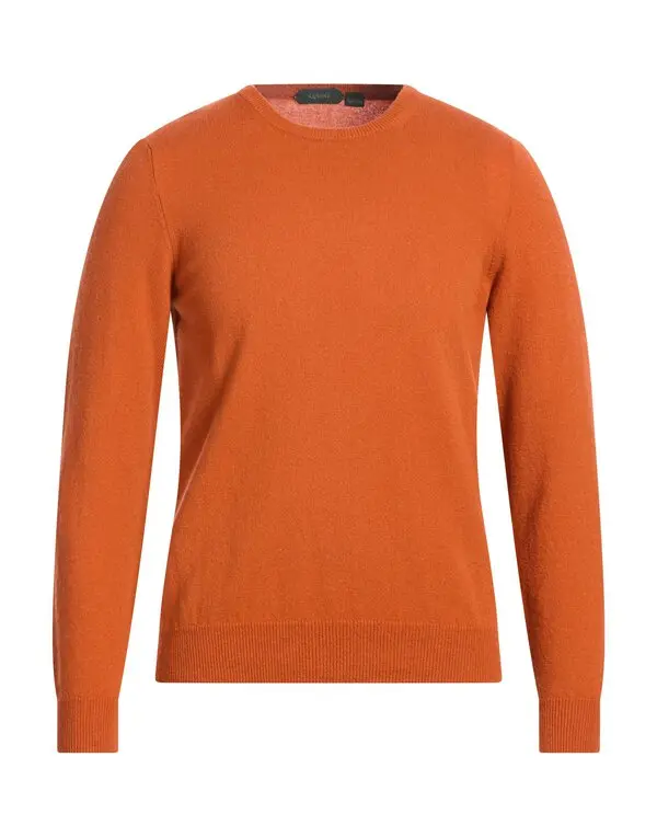ZANONE Virgin Wool And Cashmere Crewneck Sweater - Red