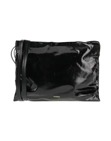 JIL SANDER Cross-body Bag Cow Leather - Black