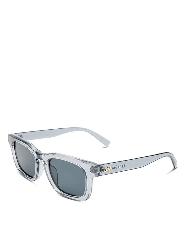 Le Specs Iceman Square Sunglasses - Pewter