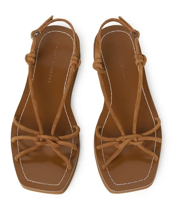 LOEFFLER RANDALL Slingback Sandals With Knot Detailing