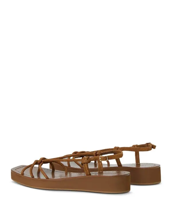 LOEFFLER RANDALL Slingback Sandals With Knot Detailing