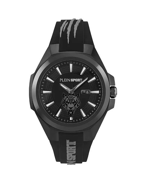 PLEIN SPORT Tigermaster Chronograph Watch, 47mm - Black