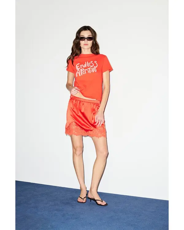 RE/DONE Classic Endless Apertivo Graphic Tee