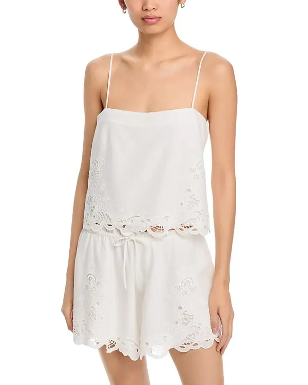 WAYF Lola Cami Top - Ivory