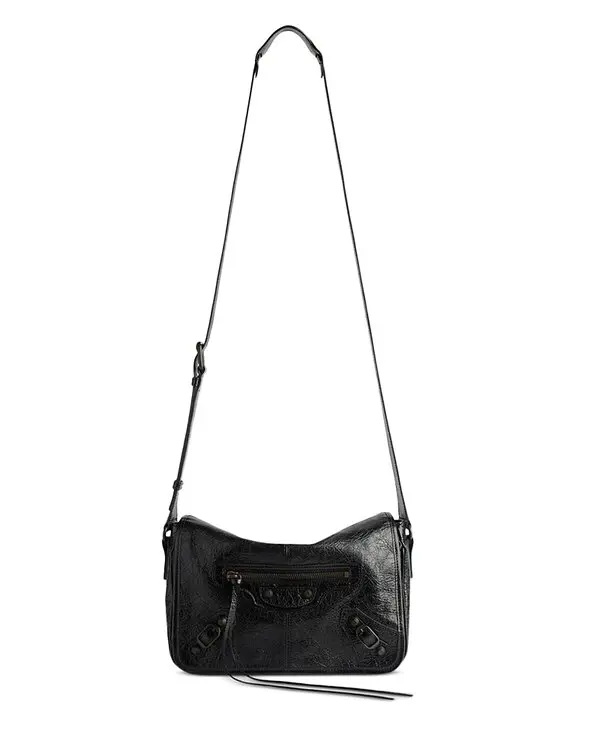 Balenciaga Le City Flap Messenger Bag - Black
