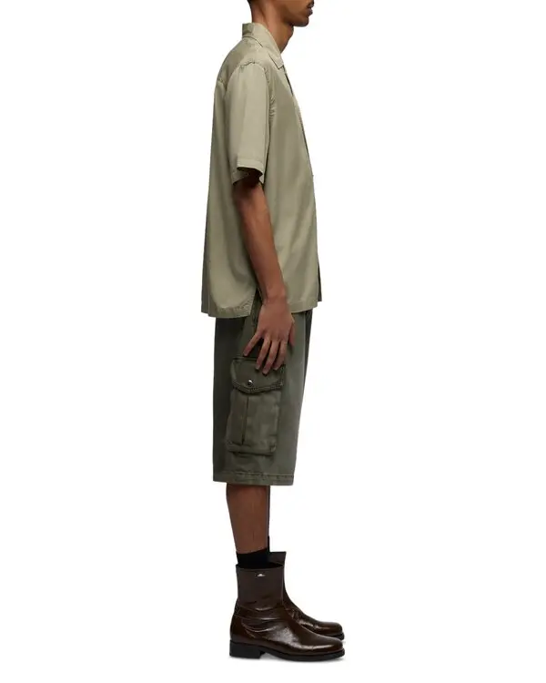 7 For All Mankind Short Sleeve Camp Shirt