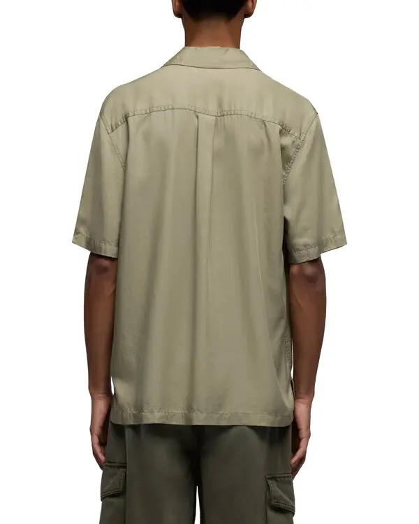 7 For All Mankind Short Sleeve Camp Shirt