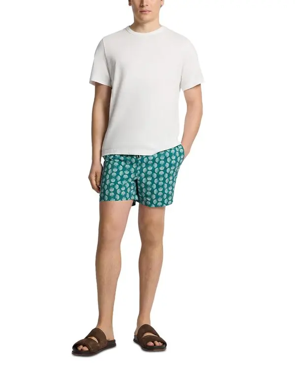 Onia Charles 5" Shells Swim Trunks - Aloe Multi