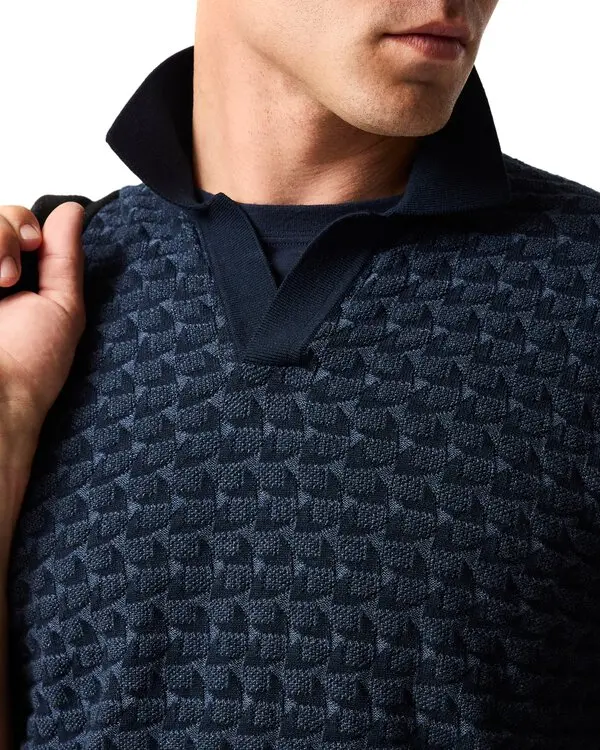 Rodd & Gunn Halken Textured Knit Polo