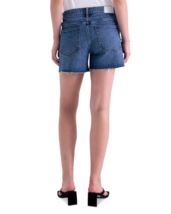 PISTOLA Kennedy Relaxed Mid Rise Cut Off Shorts - Cityscape