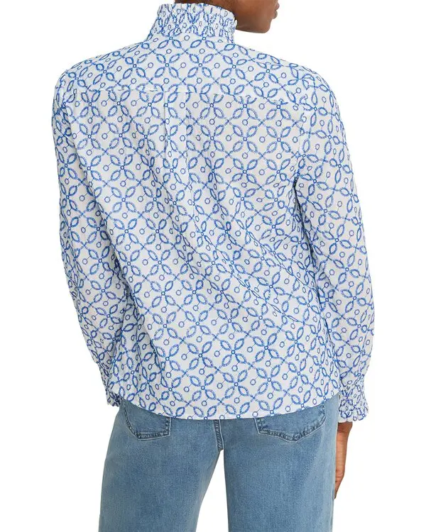 NIC+ZOE Embroidered Tile Shirt