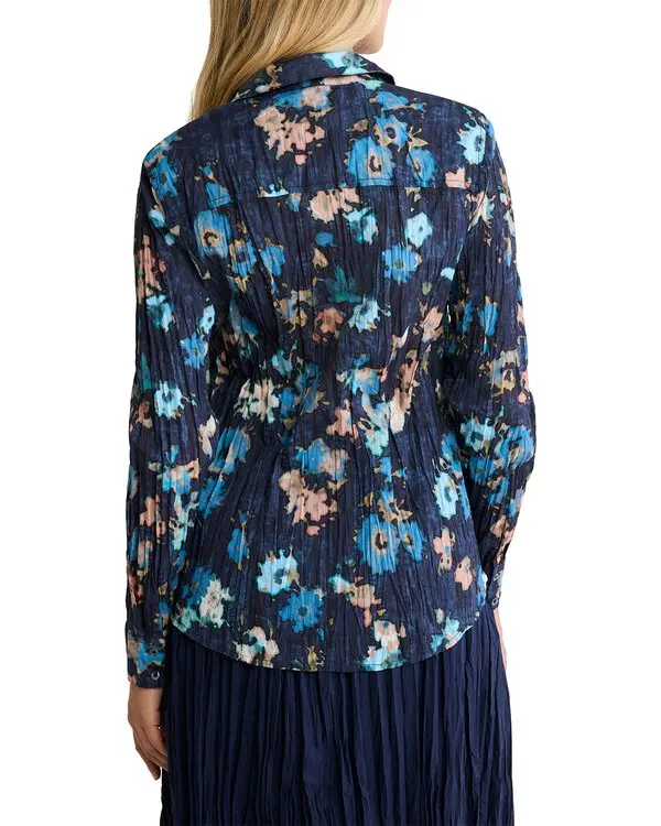 NIC+ZOE Floral Print Shirt