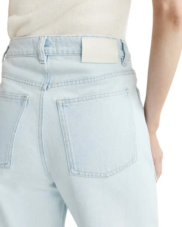 DL1961 Miro Barrel High Rise Jeans - Saltstone