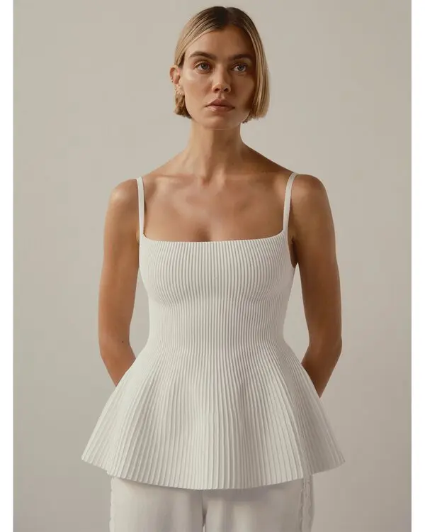 DL1961 Peplum Tank Top