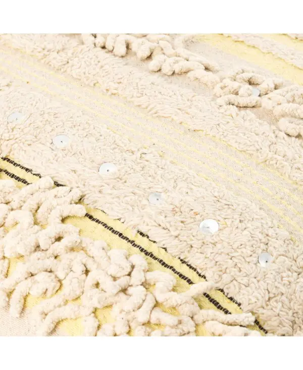 Livabliss Temara Decorative Pillow - Bright Yellow