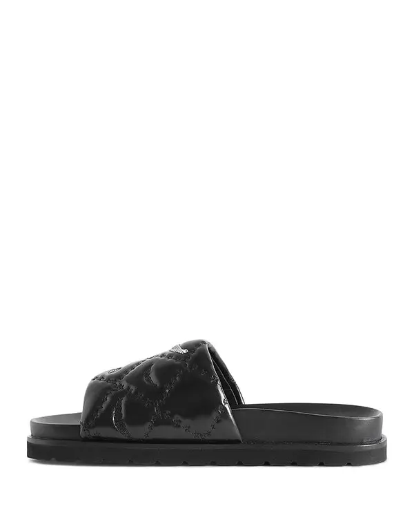 Zadig&Voltaire Teddy Bare Slides