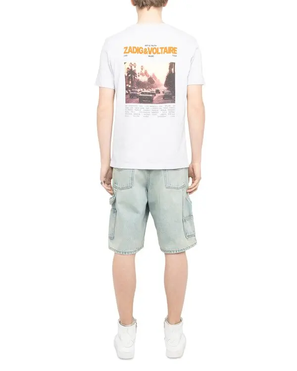 Zadig&Voltaire Tommy Sunset Logo T-shirt