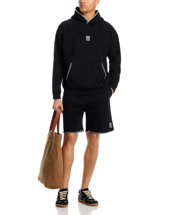 Hugo Oversized Fit Sweatshirt - Black