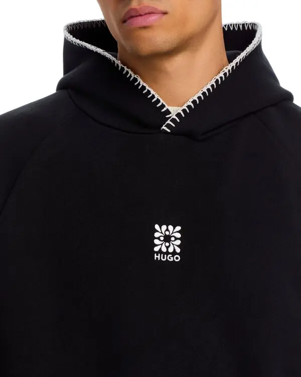 Hugo Oversized Fit Sweatshirt - Black
