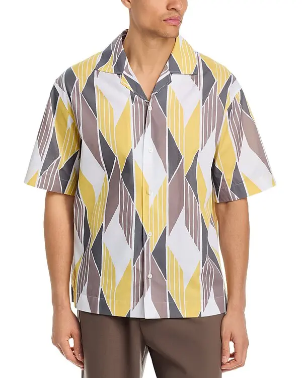 Hugo Espino Oversized Fit Button Down Shirt - Open Misc