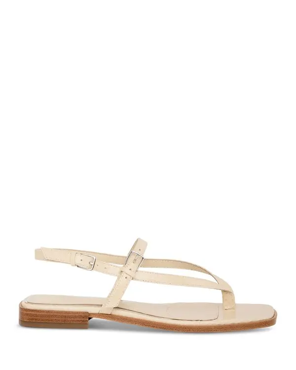 Paige Regan Flat Sandals - Bone