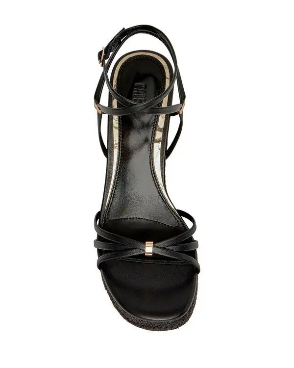 Paige Kylen Wedge Sandals - Black