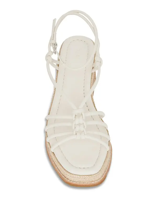 Paige Julian Espadrille Wedge Sandals - Cream