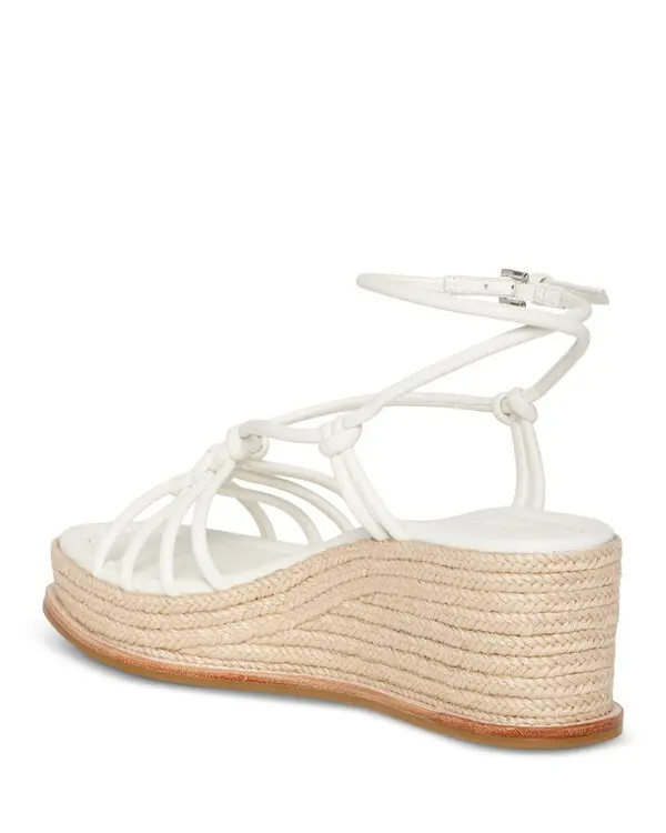 Paige Julian Espadrille Wedge Sandals - Cream