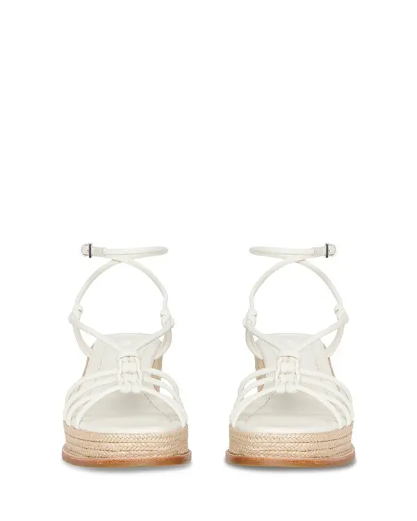 Paige Julian Espadrille Wedge Sandals - Cream