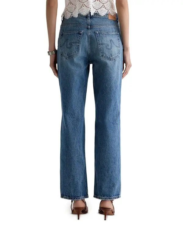 Ag Brinley Mid Rise Straight Jeans