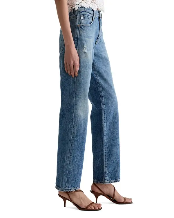 Ag Brinley Mid Rise Straight Jeans
