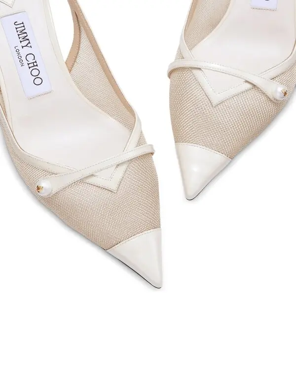 JIMMY CHOO Amita 45 Slingback Pumps