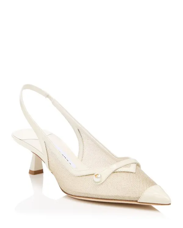 JIMMY CHOO Amita 45 Slingback Pumps