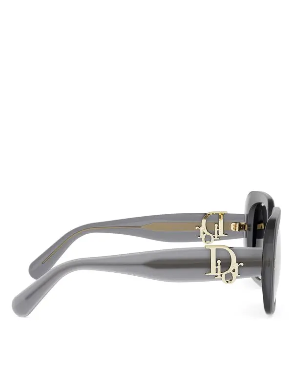 Dior Oblique S1i Square Sunglasses - Grey/blue