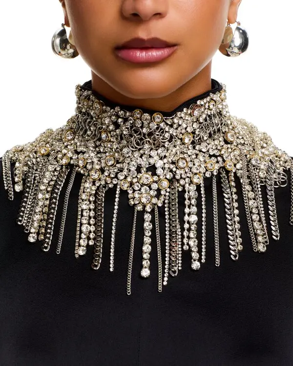 Alexander McQueen Hammered Satin Gown