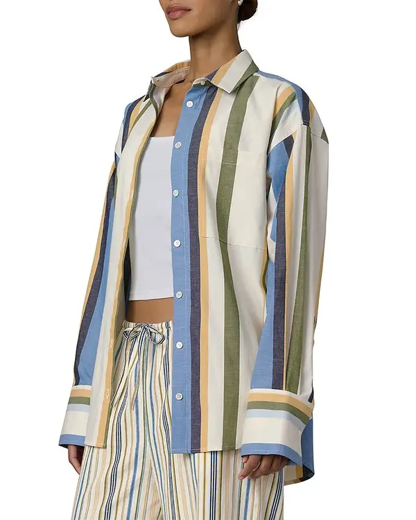 Joe's Jeans Striped Button-up Shirt