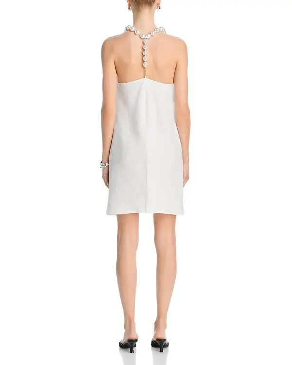 L'Agence Amora Dress With Pearl Straps