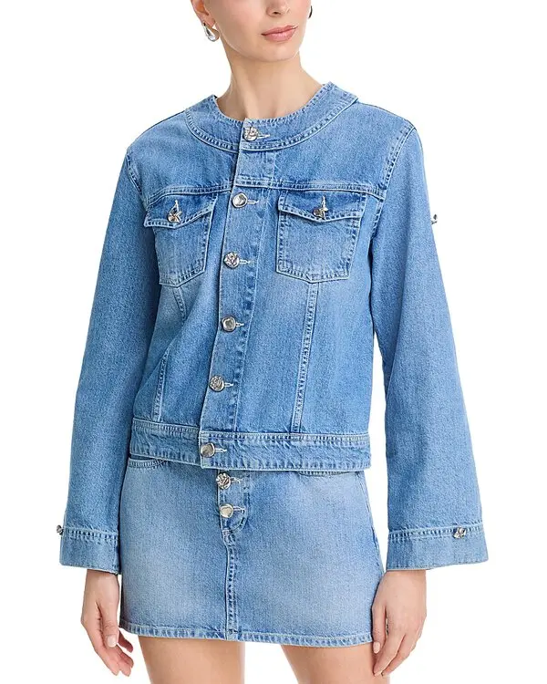 L'Agence Anouk Collarless Jacket - Grant