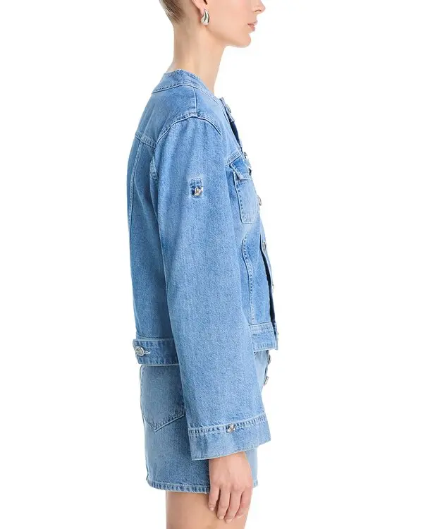 L'Agence Anouk Collarless Jacket - Grant