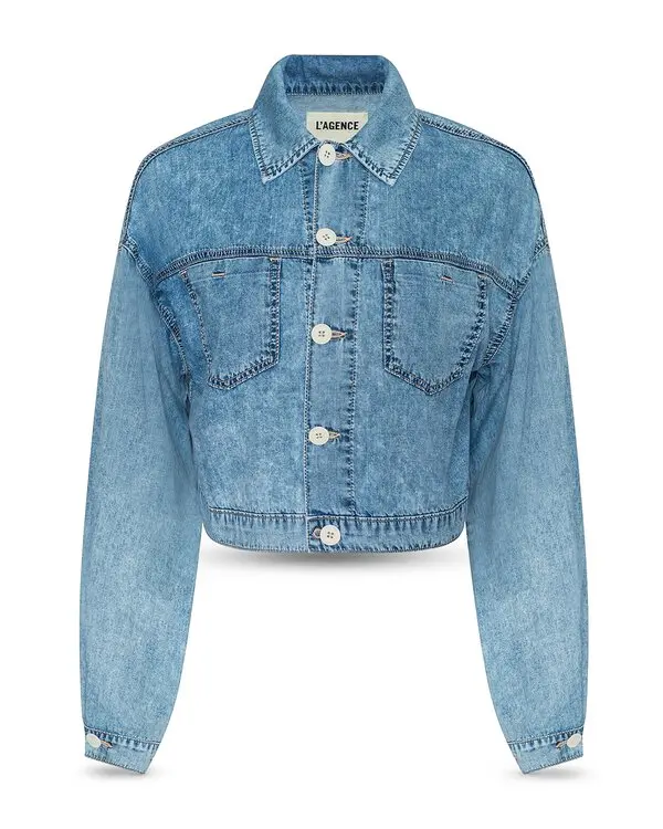 L'Agence Gaines Balloon Sleeve Jacket